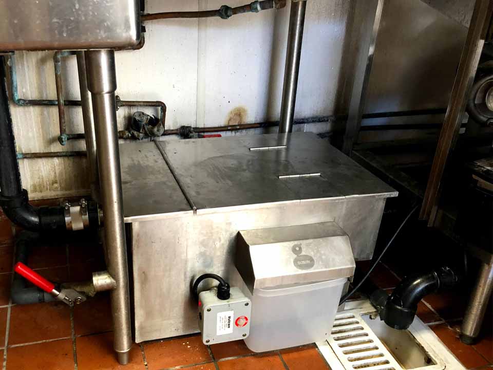 Restaurant Grease Trap & Grease Interceptor CLEANING, Used COOKING Oil ...